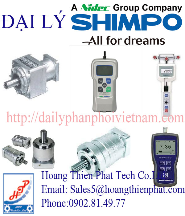 Đại lý phân phối Nidec-Shimpo tại Việt Nam