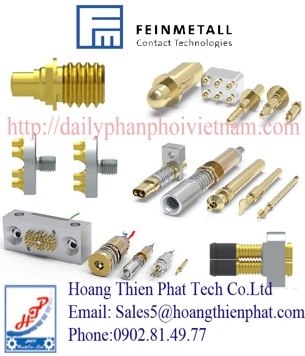 Đầu nối tiếp xúc Feinmetall