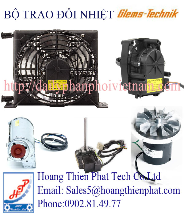 Bộ trao đổi nhiệt Glems-Technik, Đại lý phân phối Glems-Technik