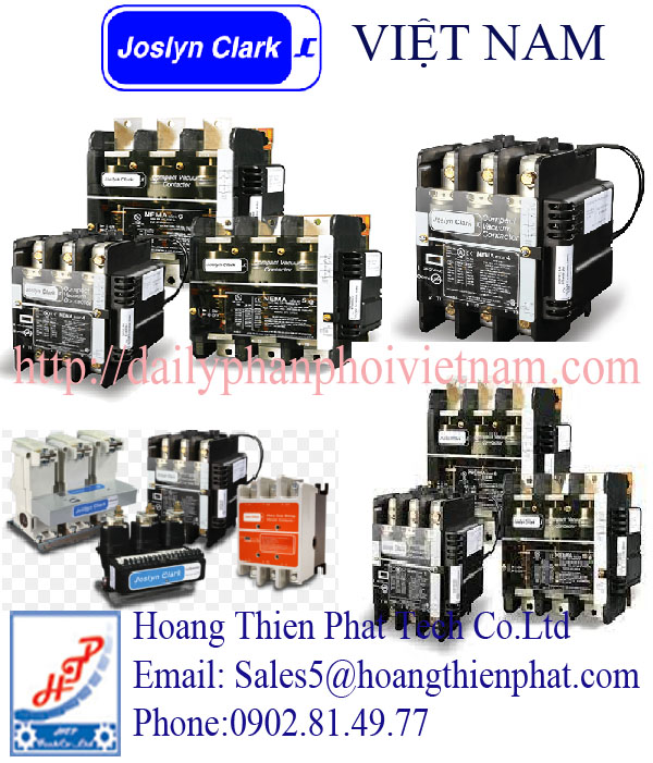 Joslyn Clark Việt Nam,Bộ khởi động Joslyn Clark,Bộ tiếp điểm Joslyn Clark