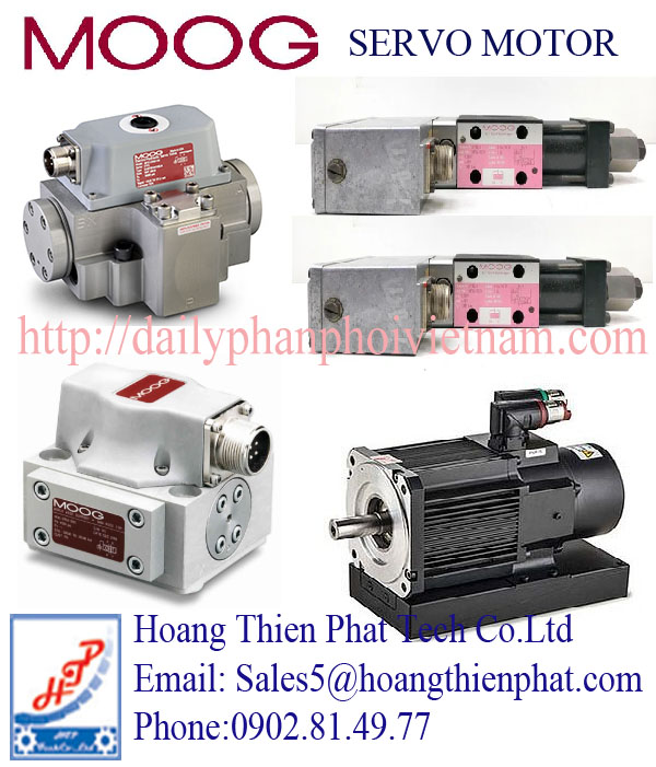 Moog Servo Motor, Bộ điều khiển điện tử Moog, Van tỷ lệ Moog