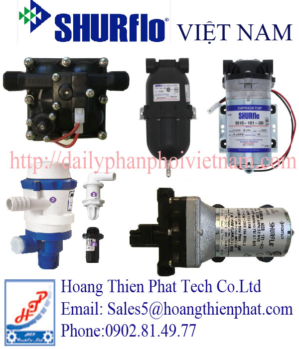 Shurflo Việt Nam, Máy bơm màng Shurflo, Máy bơm nước ngọt Shurflo